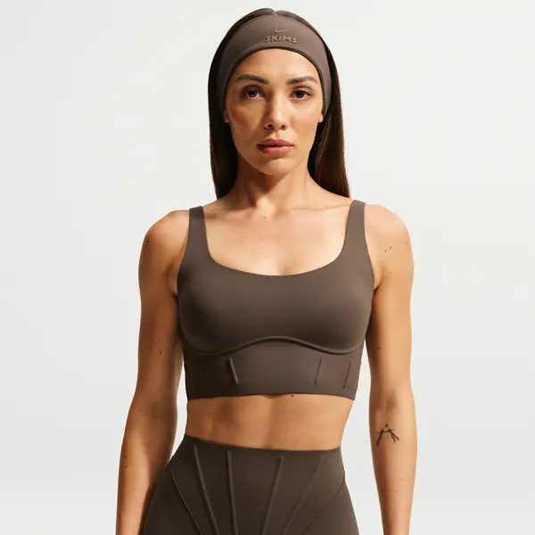 Nike Skims Matte Long-line Corset Bra