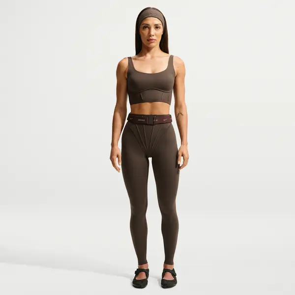 Nike Skims Matte Long-line Corset Bra