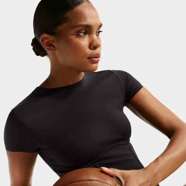Nike Skims Matte Sculpt Corset Cropped Top