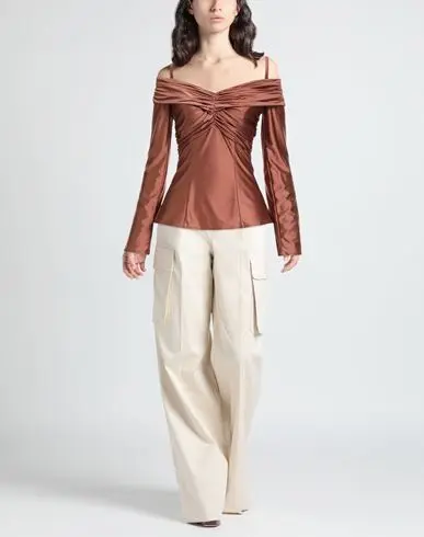 EUREKA BY BABYLON Off-the-shoulder Draped Top