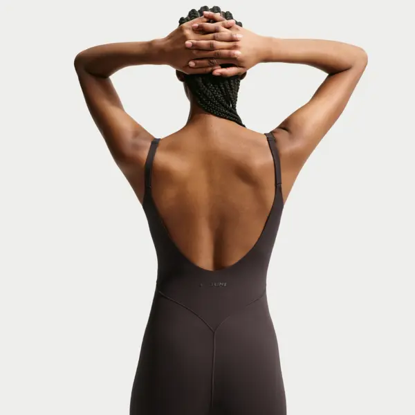 Nike Skims Studio Stretch Bodysuit - Brown