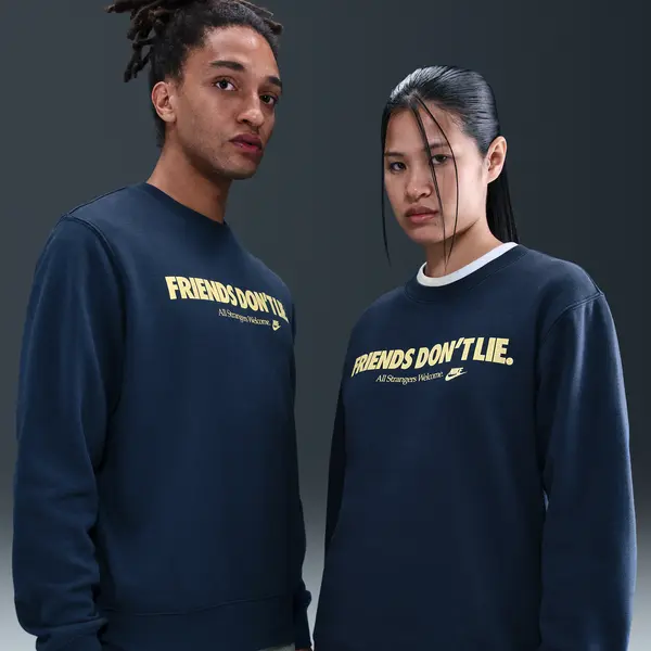 Nike X Stranger Things Crewneck Sweatshirt - Blue