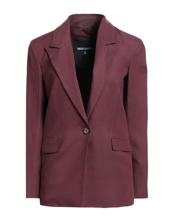Patrizia Pepe Viscose Linen Blazer