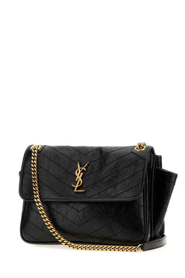 Saint Laurent Niki Shoulder Bag - Black