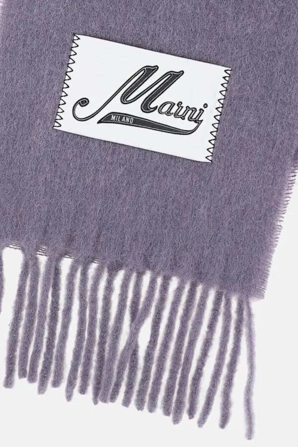 Marni Alpaca Scarf - Viola