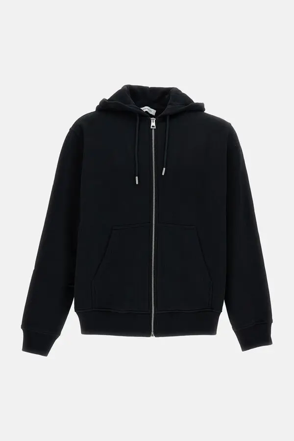Givenchy Zip Hoodie With Photographic Print - Nero