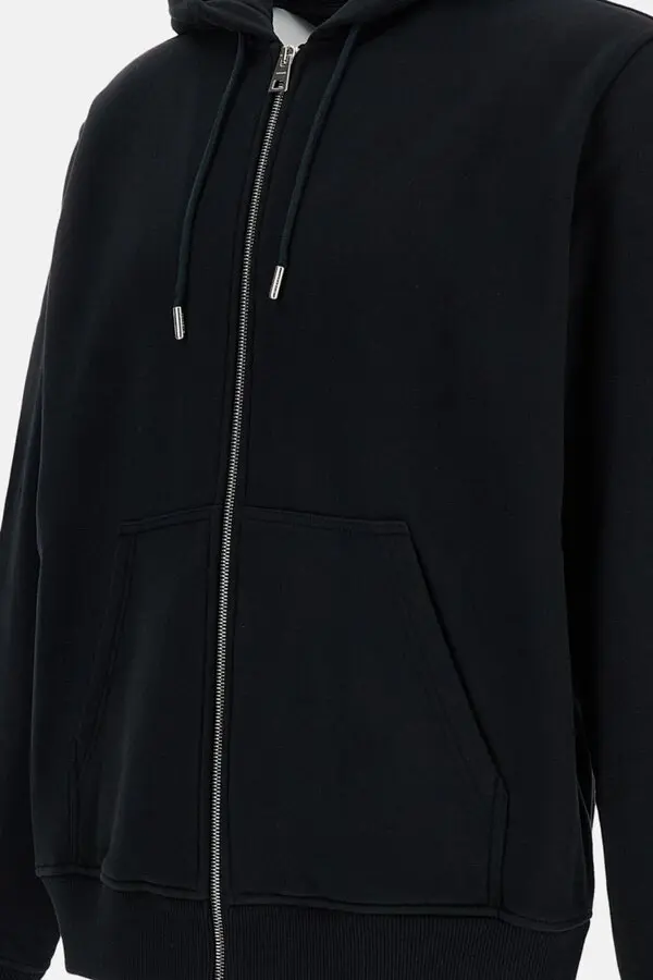 Givenchy Zip Hoodie With Photographic Print - Nero