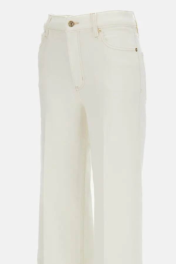 FRAME Le Slim Palazzo Long Jeans