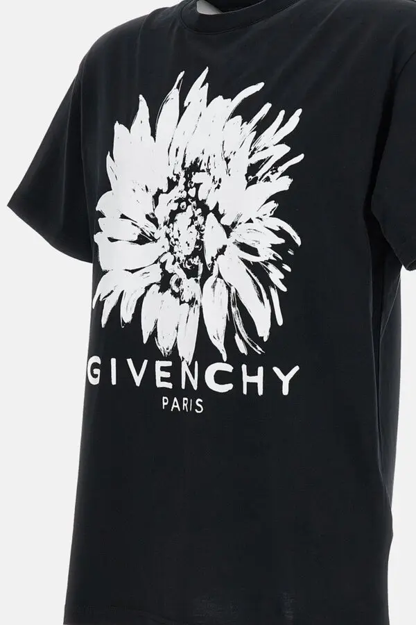 Givenchy Maglietta Con Stampa - Nero