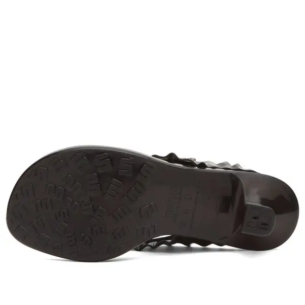 Melissa X Ganni Thong Kitten Heel Sandals