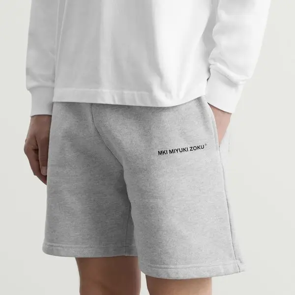 MKI MIYUKI ZOKU Uniform Sweat Shorts