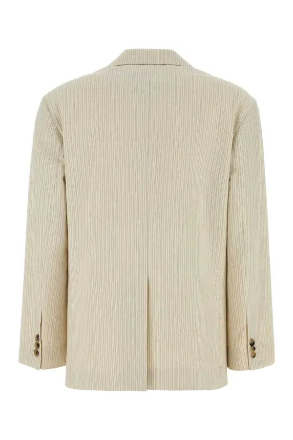 Dries Van Noten Embroidered Cotton Blend Blazer - Multicolor