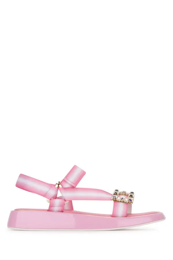 ROGER VIVIER Embellished Sandals - Multicolor