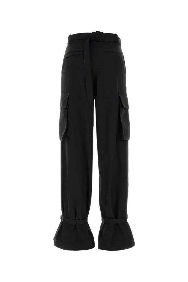 Attico Nylon Cargo Pants