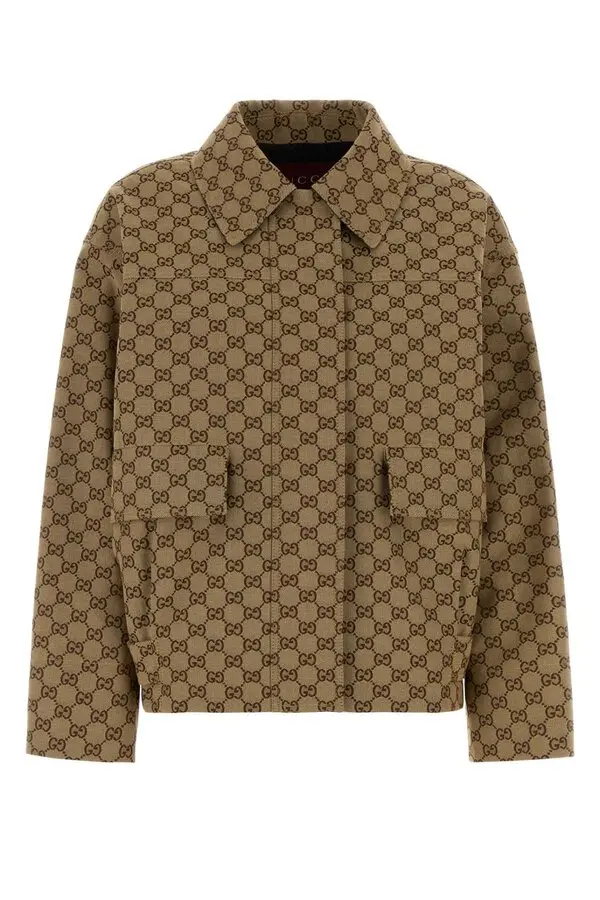 Gucci Gg Monogram Jacket