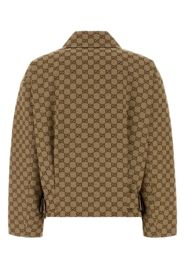 Gucci Gg Monogram Jacket