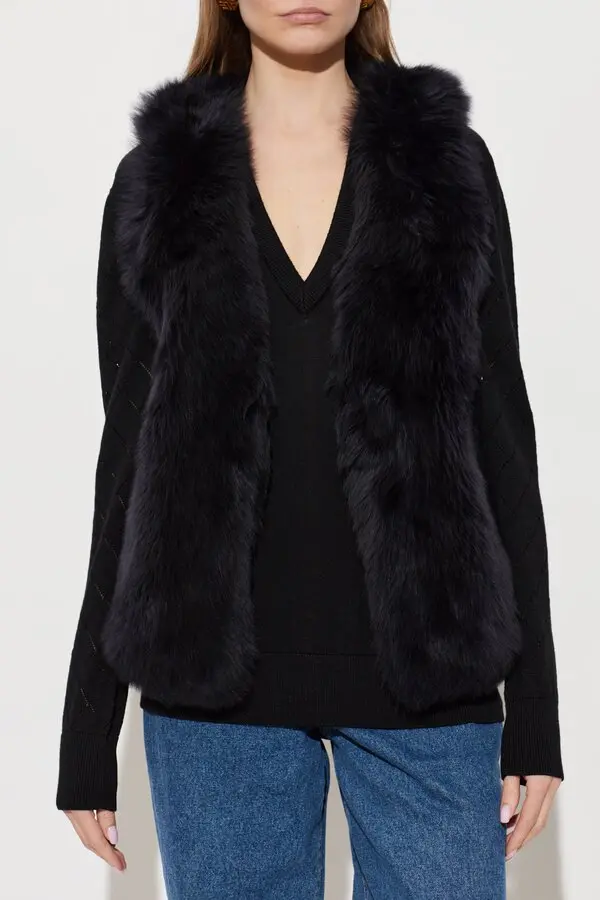 Balmain Lamb Fur Vest