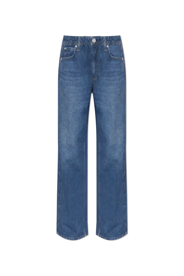 Rag & Bone Jeansu" Effect Wide-leg Trousers - Blue