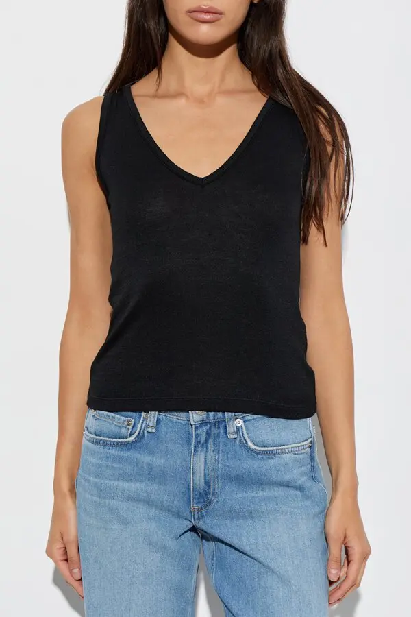 Rag & Bone V-neck Knit Tank