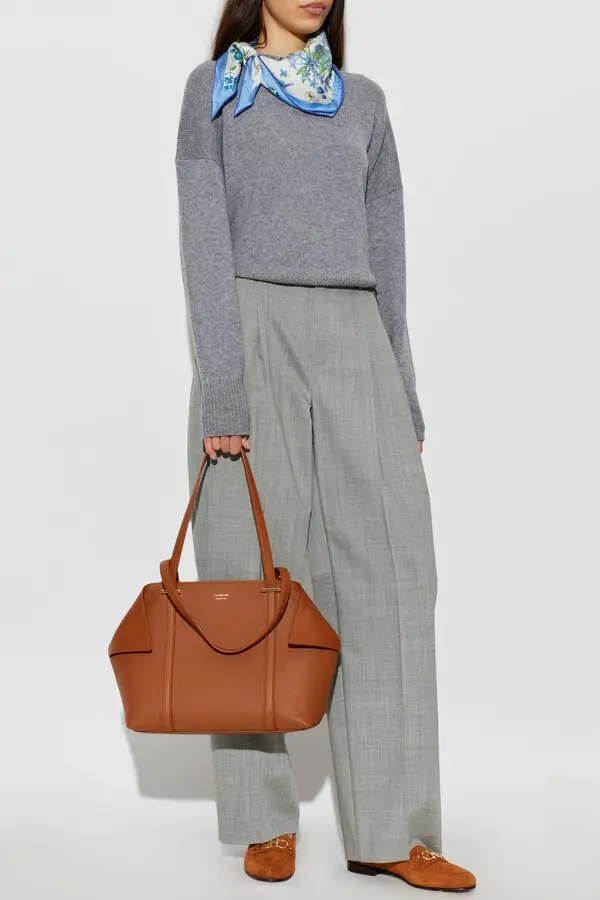 FERRAGAMO Bax" Suede Loafers With Gancini Embellishment