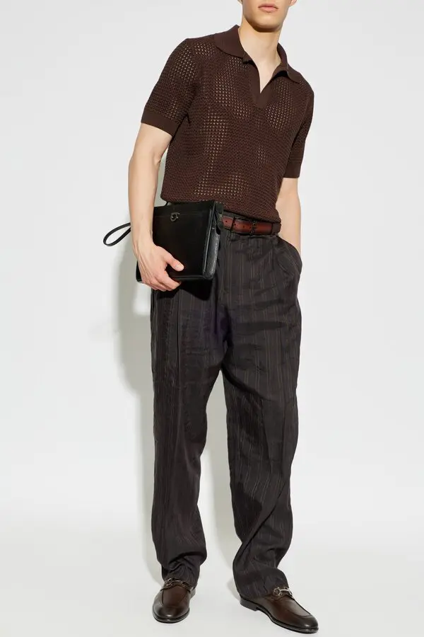 FERRAGAMO Foster Loafers With Horsebit Buckle - Brown