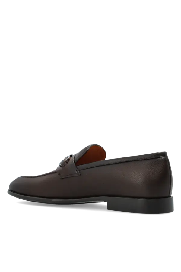 FERRAGAMO Foster Loafers With Horsebit Buckle - Brown