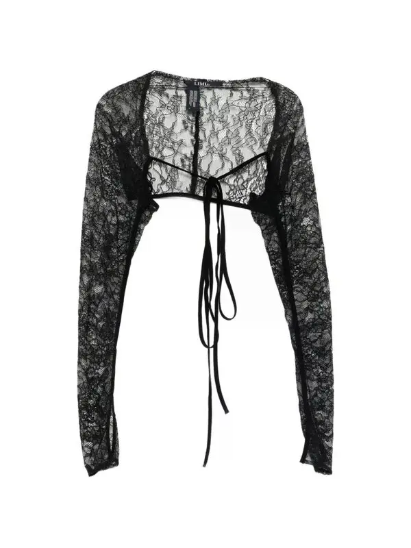 LIMI FEU Floral-lace Jacket - Black