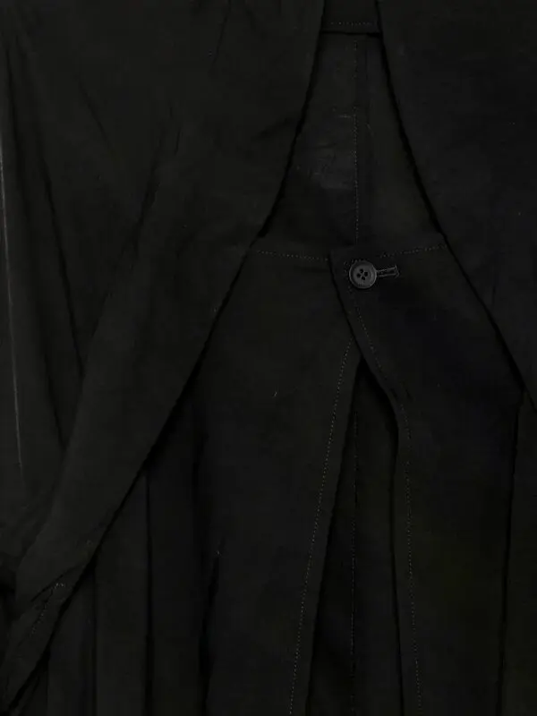 LIMI FEU Asymmetric Draped Coat
