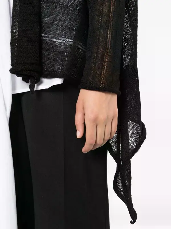 Yohji Yamamoto Long-sleeved Cardigan