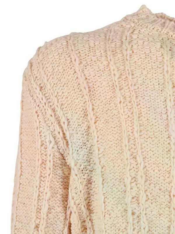 BALLANTYNE Raw Diamond Cable-knit Sweater