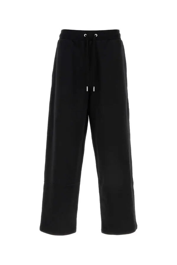 AMI Paris Cotton Joggers - Black