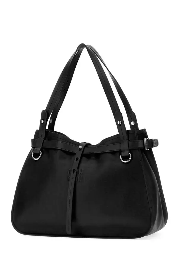 Miu Miu Leather Shopping Bag