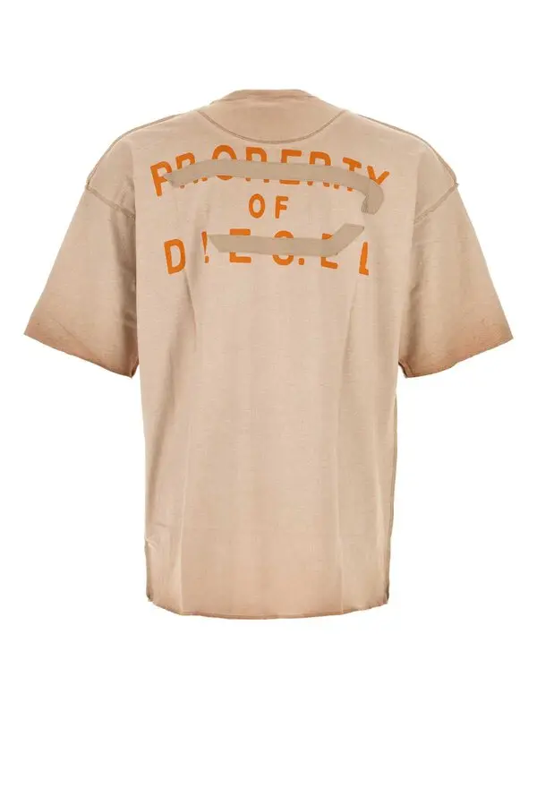 DIESEL® Antiqued Cotton T-look T-shirt