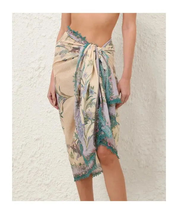 Zimmermann Printed Beach Towel