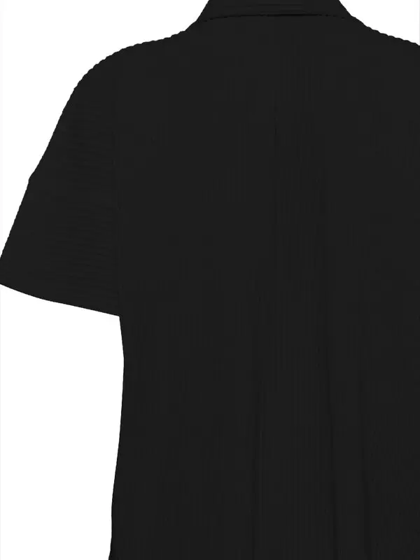 Issey Miyake Homme Plissé Monthly Colors May Pleated Shirt - Black
