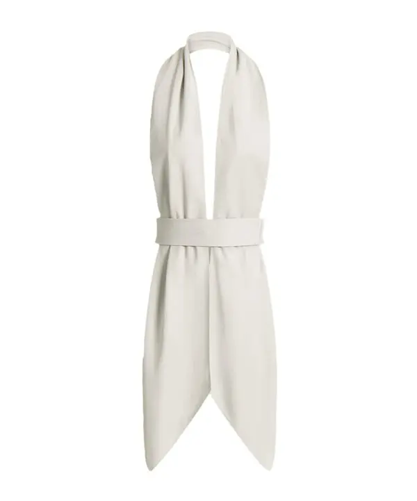 Alberta Ferretti Halterneck Wrap Top