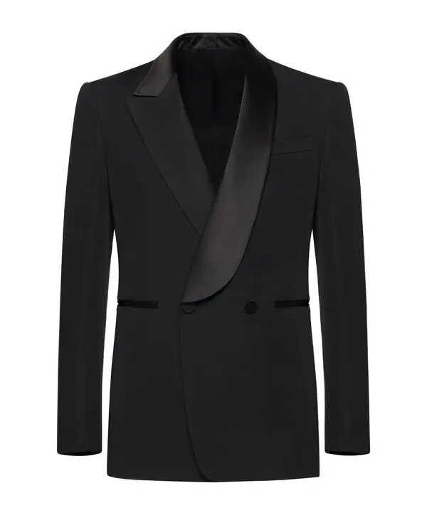 Alexander McQueen Double-breasted Tuxedo Jacket