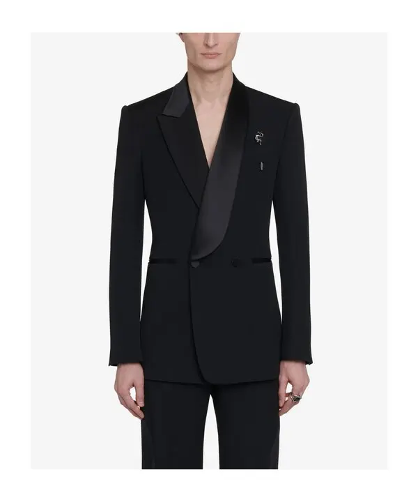 Alexander McQueen Double-breasted Tuxedo Jacket