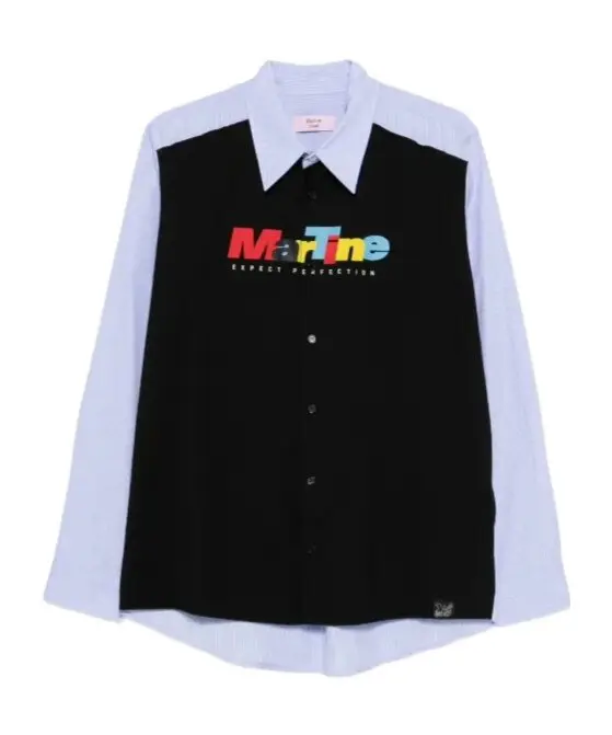 Martine Rose Striped Long-sleeve Shirt
