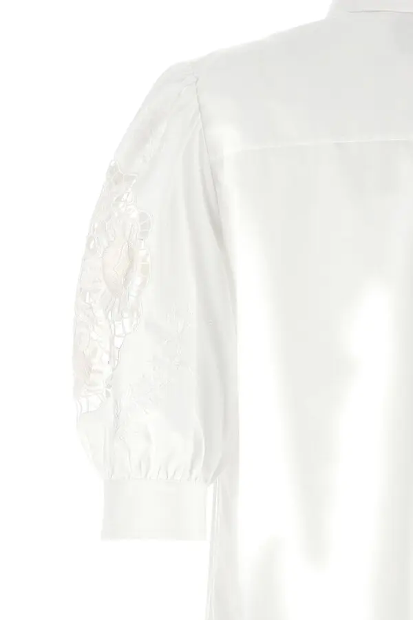 Valentino Garavani Embroidered Poplin Shirt