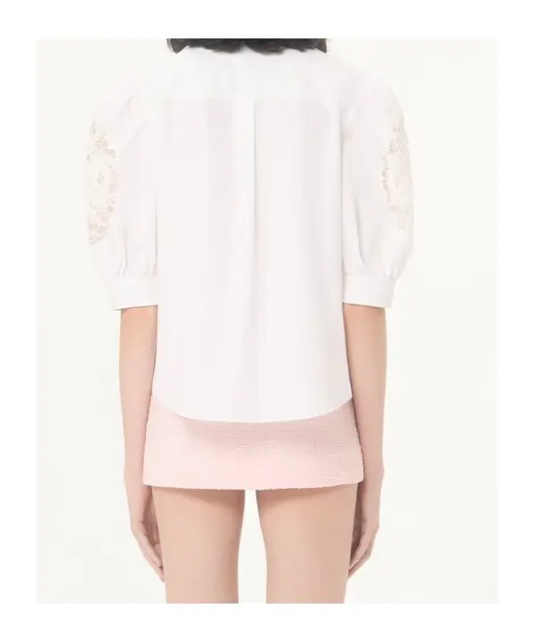 Valentino Garavani Embroidered Poplin Shirt
