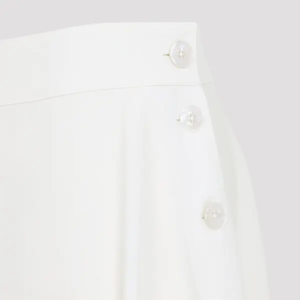 Ralph Lauren Button-down Skirt With Pleated Hem