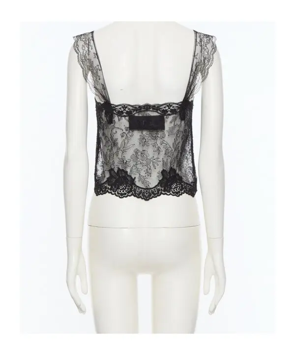 Valentino Garavani Sleeveless Lace Top