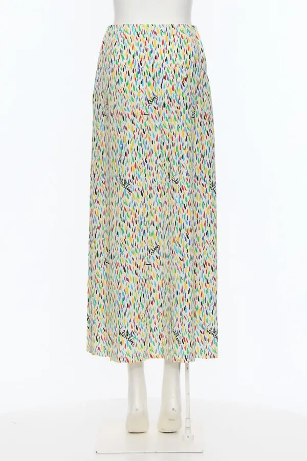 Valentino Garavani Patterned Midi Skirt