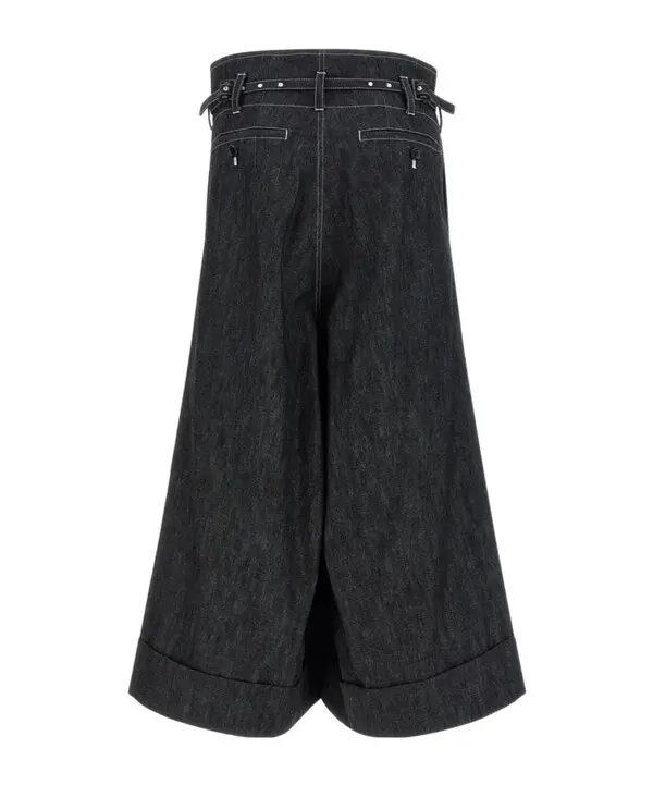 Junya Watanabe High-waisted Wide-leg Jeans