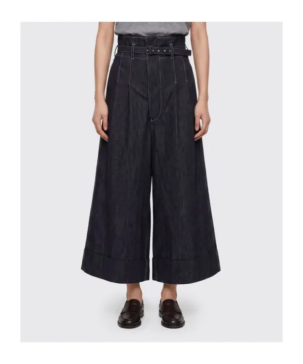Junya Watanabe High-waisted Wide-leg Jeans