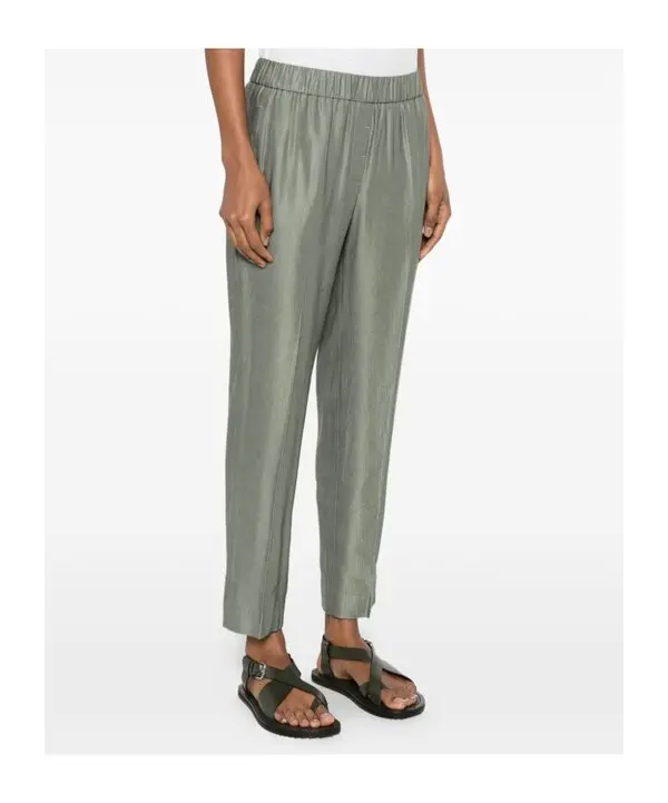 Peserico Elasticated Waistband Tapered Trousers