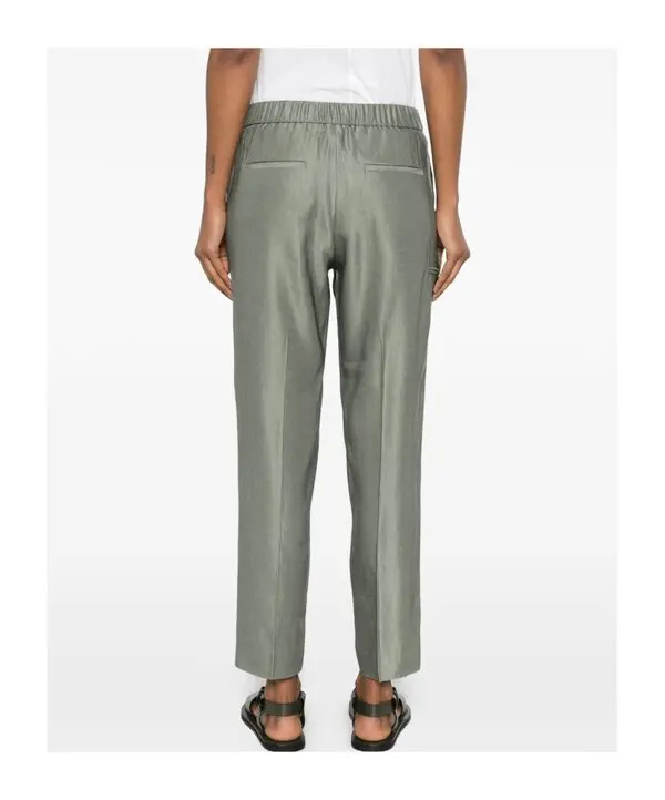Peserico Elasticated Waistband Tapered Trousers