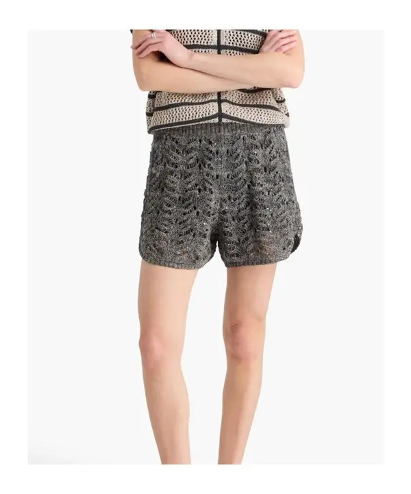 Brunello Cucinelli Sequin Shorts