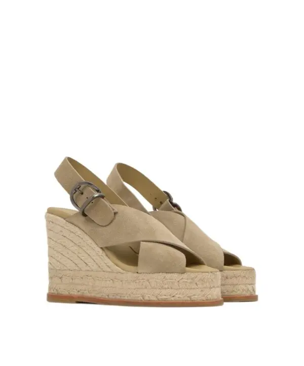 CastaÑer Cross-strap Wedge Espadrilles